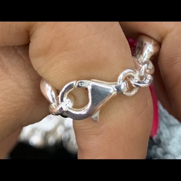 Jewelry | Gucci Puff Link Sterling Silver Chain | Poshmark